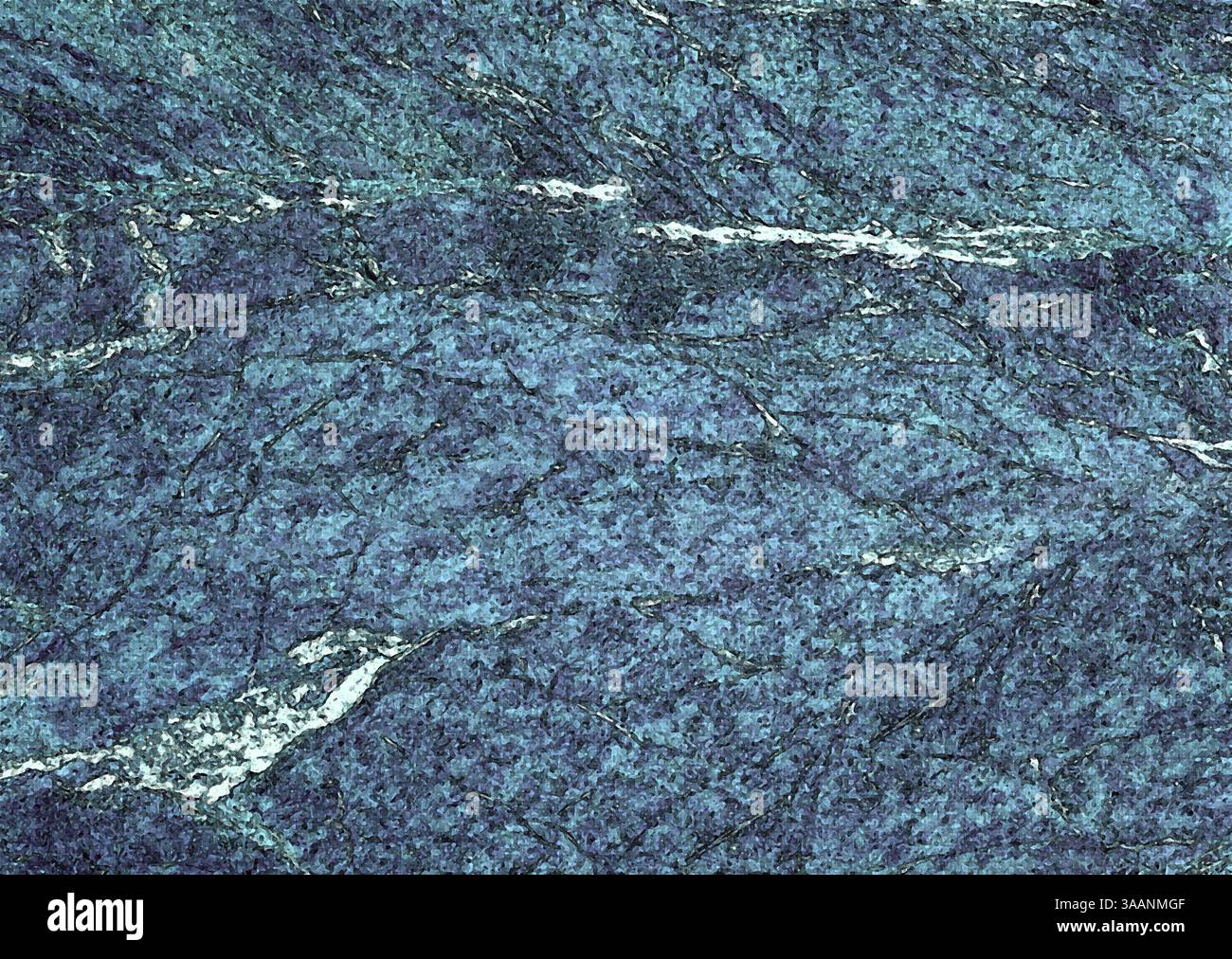 Blue marble stone texture showing stunning veins and cracks Stock Photo ...