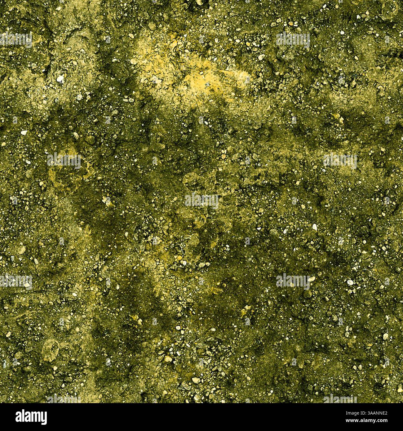 Seamless dirt texture with small rocks and yellow splashes creating a ...