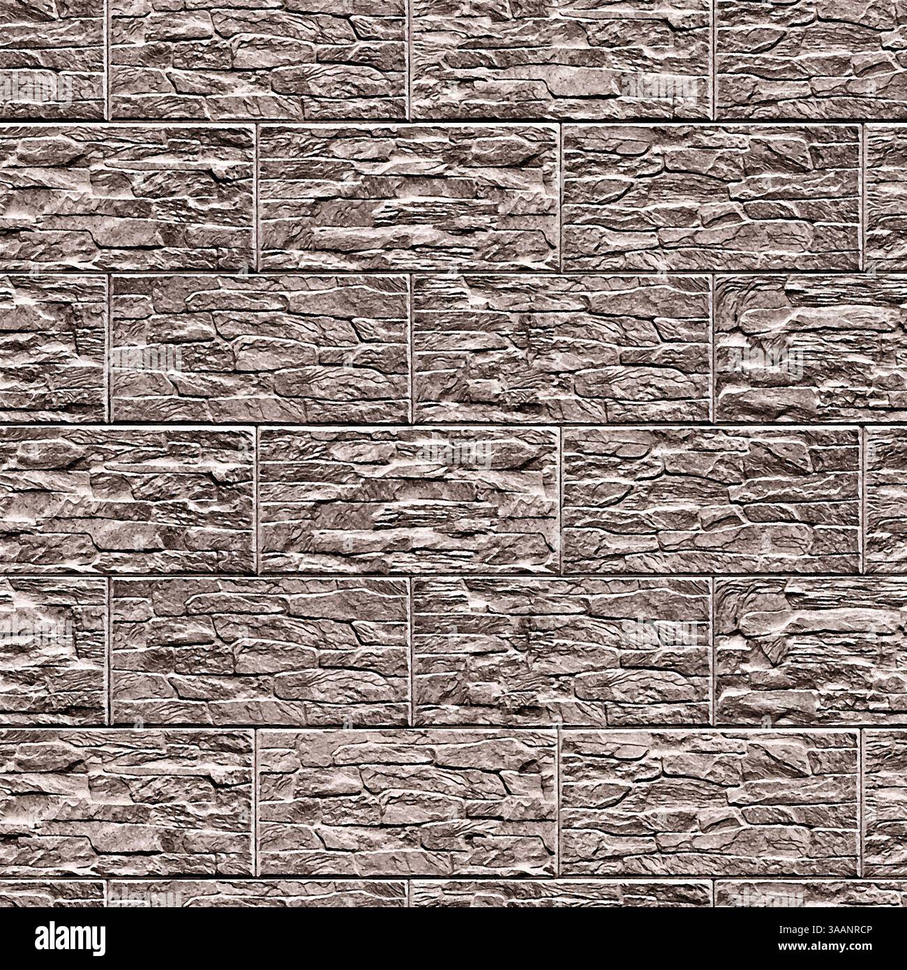 Decorative stone cladding seamless texture creating modern wall design ...