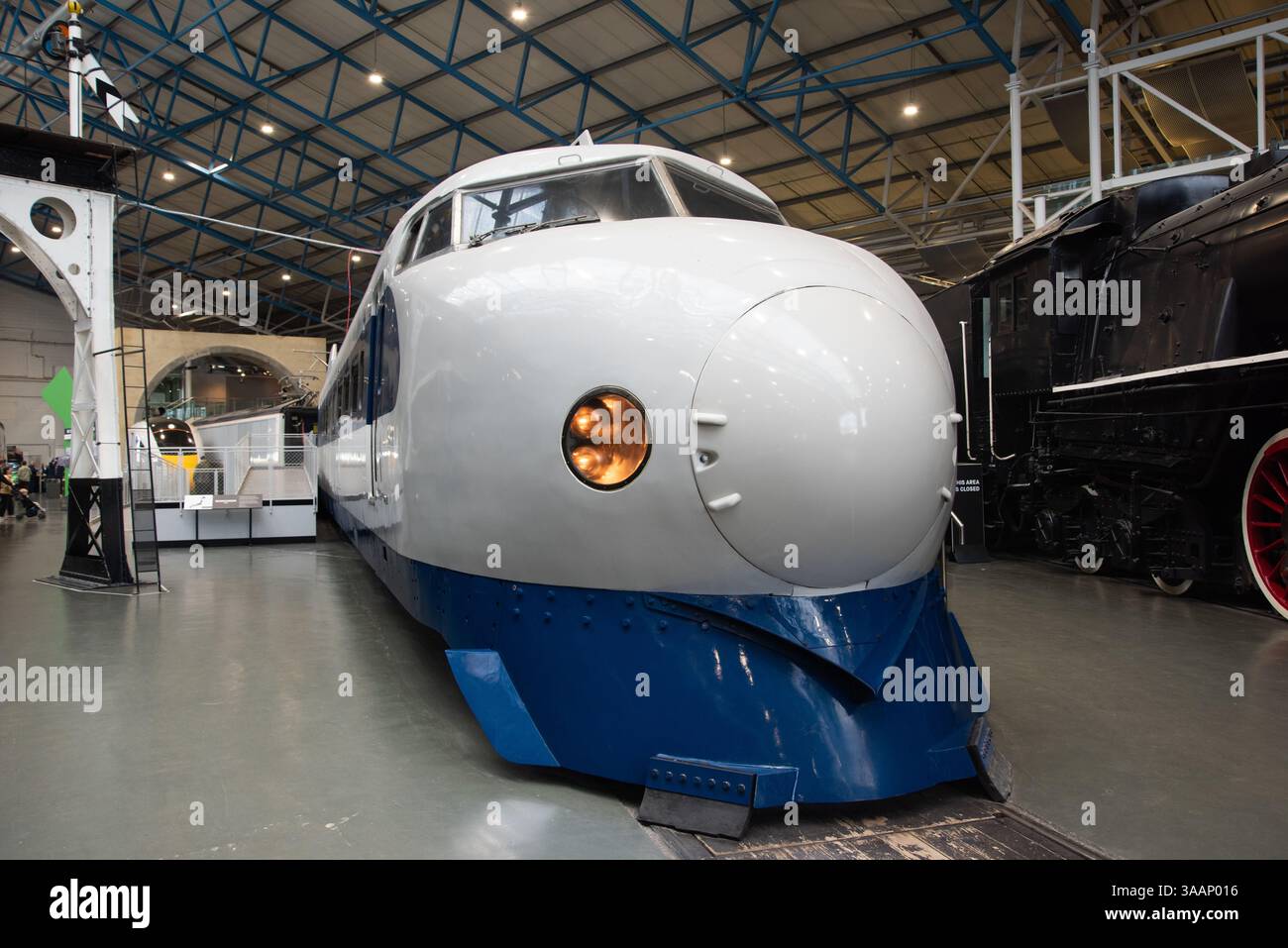 An 0 Series Shinkansen Japanese Bullet Train at The National Railway ...