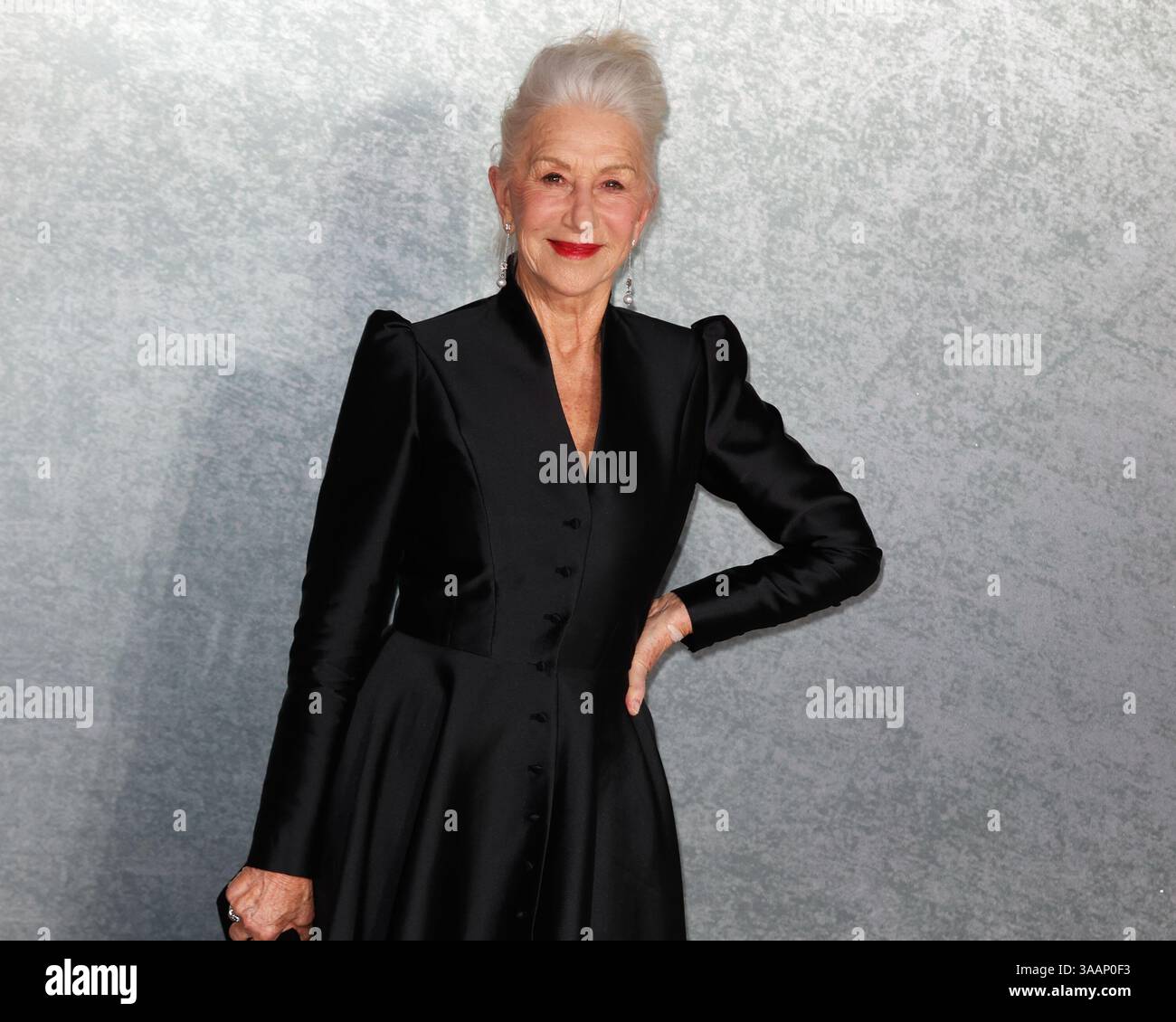London, UK. 27th Mar, 2025. Helen Mirren attends the Global Premiere of ...