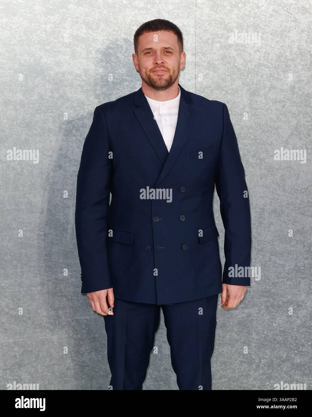 London, UK. 27th Mar, 2025. Bradley Turner attends the Global Premiere ...