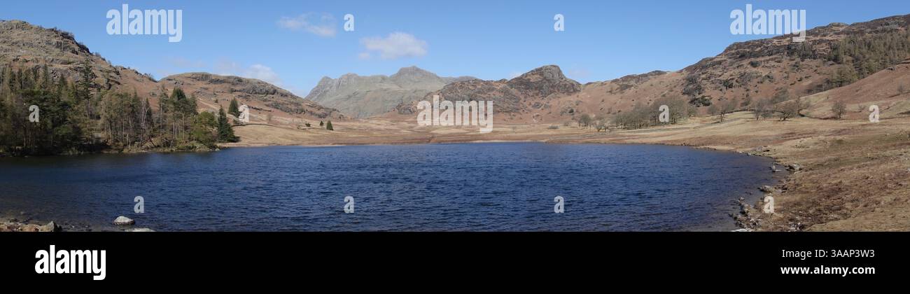Lake district, Cumbria, England, United Kingdom, The Langdale's, Little ...