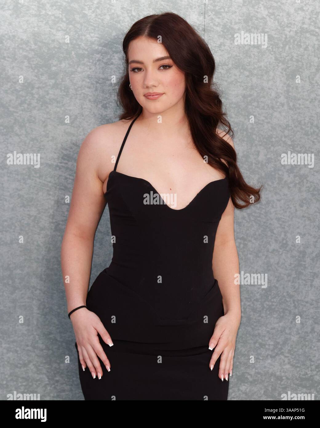London, UK. 27th Mar, 2025. Teddie Allen attends the Global Premiere of ...