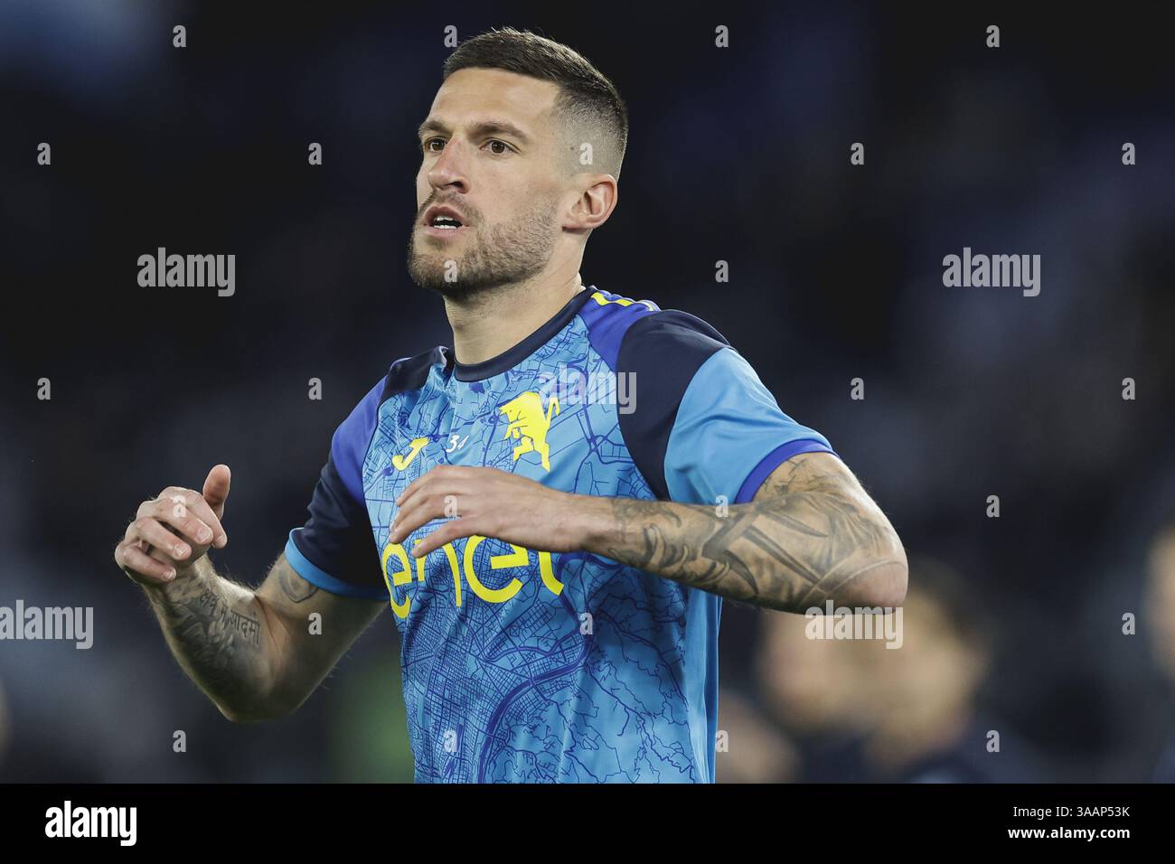 Rome, Italy. 01st Apr, 2025. Torino's Italian defender Cristiano ...