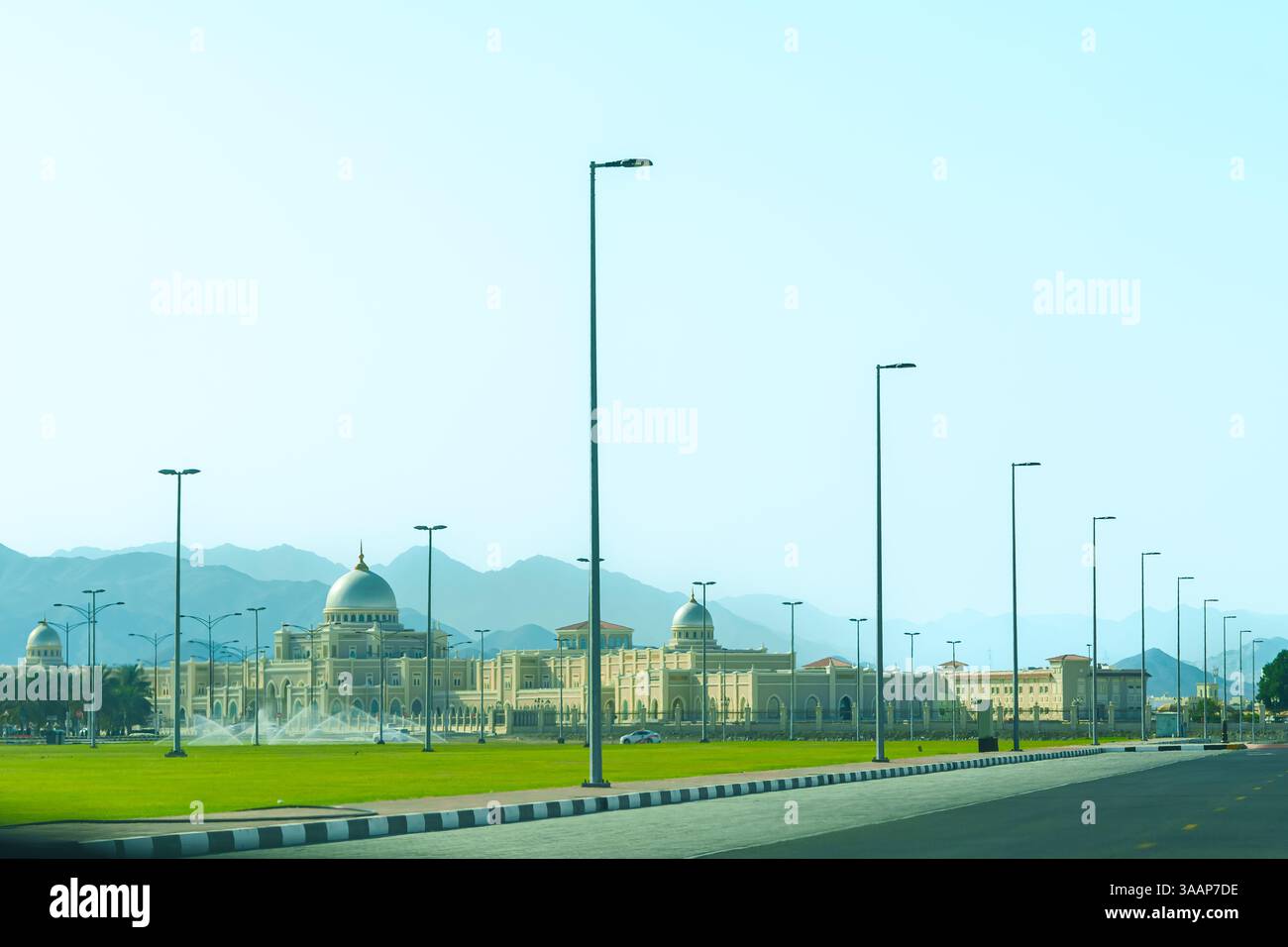 Kalba, UAE- 01042025: Kalba city corniche, mangrove, park. High quality ...