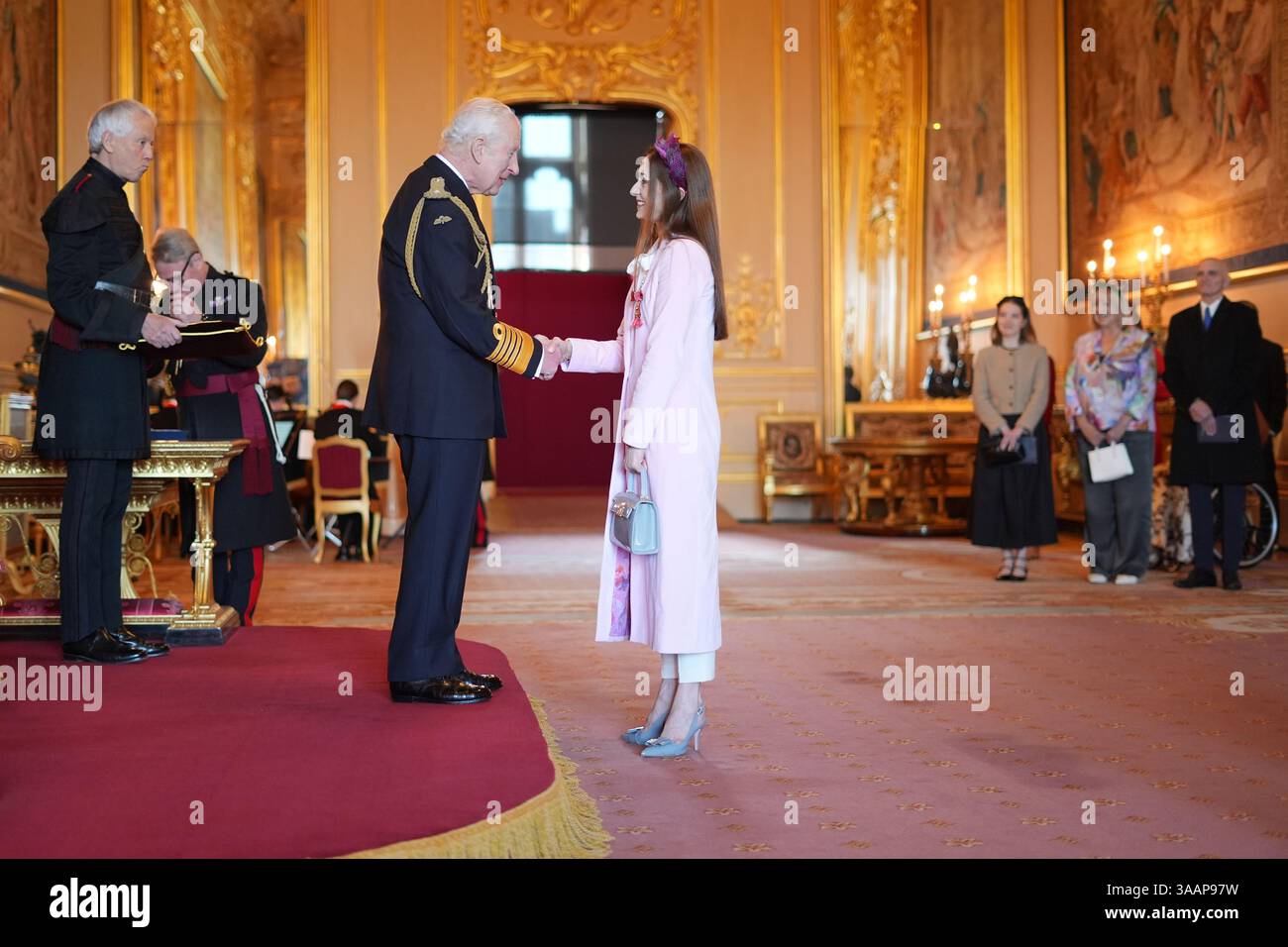 Miss Marianela Nunez, from London, Dancer, is made an Officer of the ...