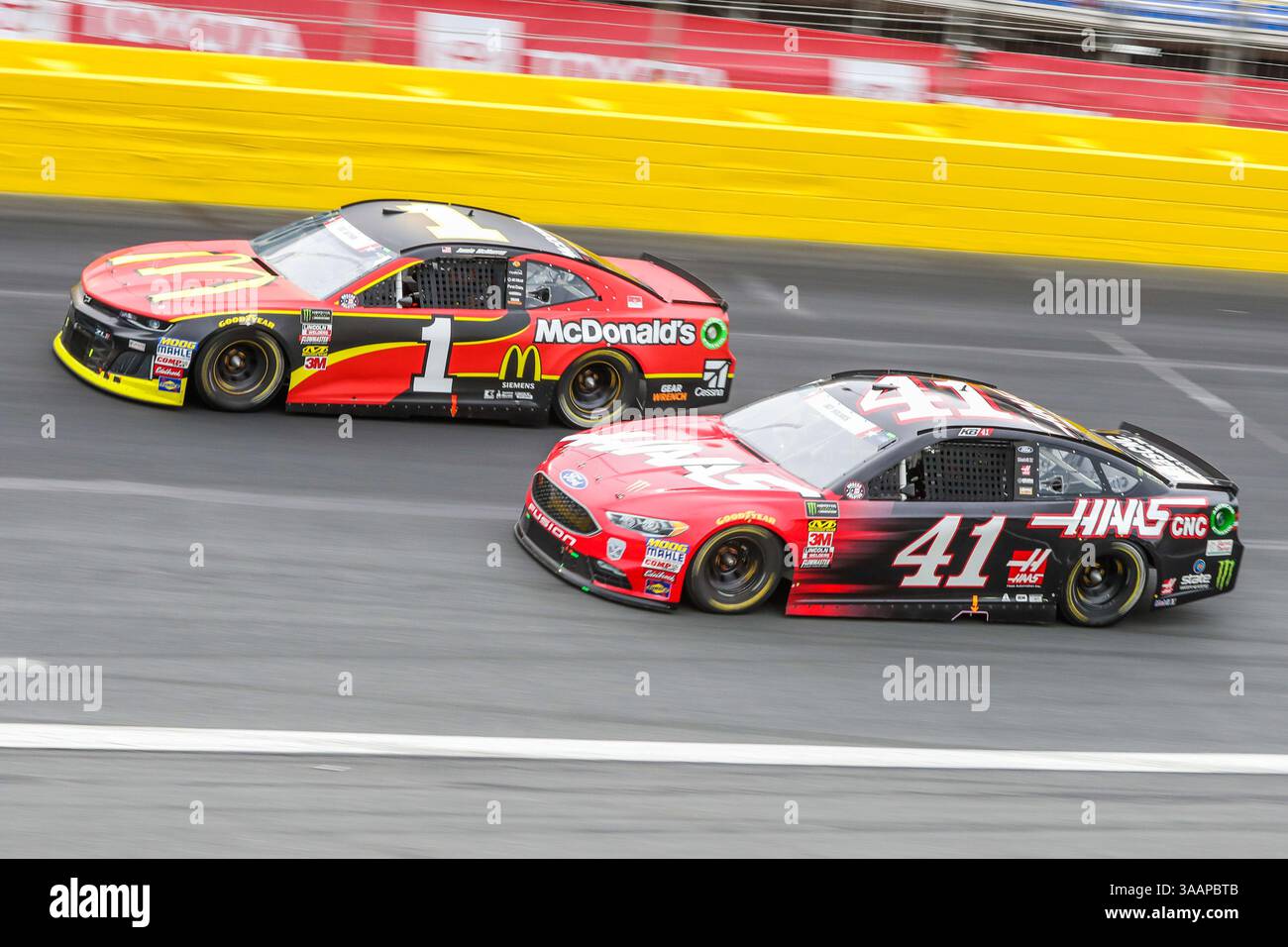 May 27, 2018: Monster Energy NASCAR Cup Series drivers Kurt Busch (41 ...