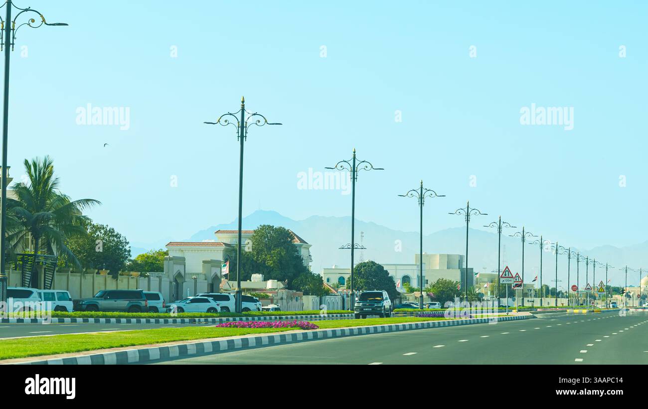 Kalba, UAE- 01042025: Kalba city corniche, mangrove, park. High quality ...
