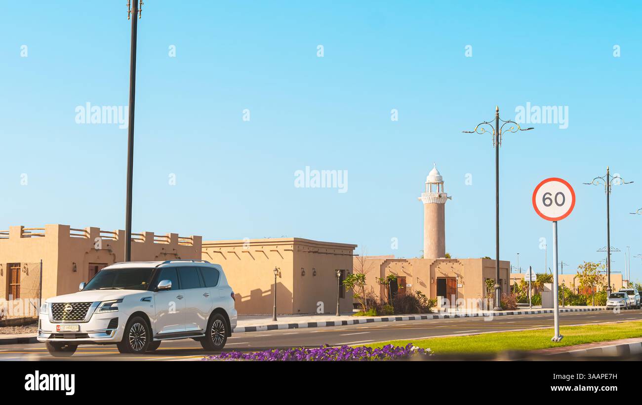 Kalba, UAE- 01042025: Kalba city corniche, mangrove, park. High quality ...