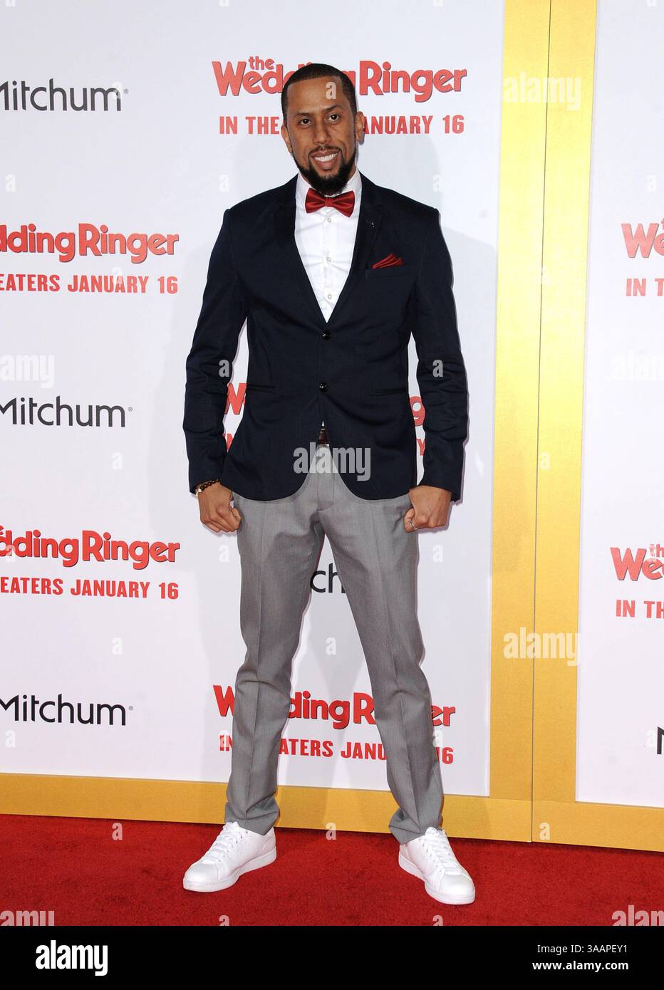 Affion Crockett at 'The Wedding Ringer' World Premiere at the TCL ...