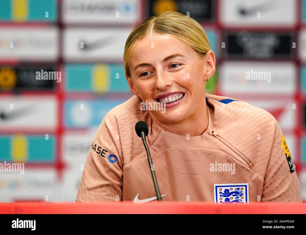 England's Chloe Kelly during a media day at St George's Park, Burton ...