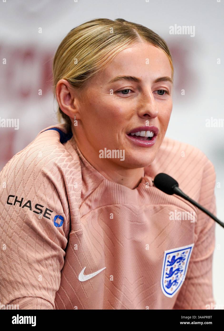 England's Chloe Kelly during a media day at St George's Park, Burton ...