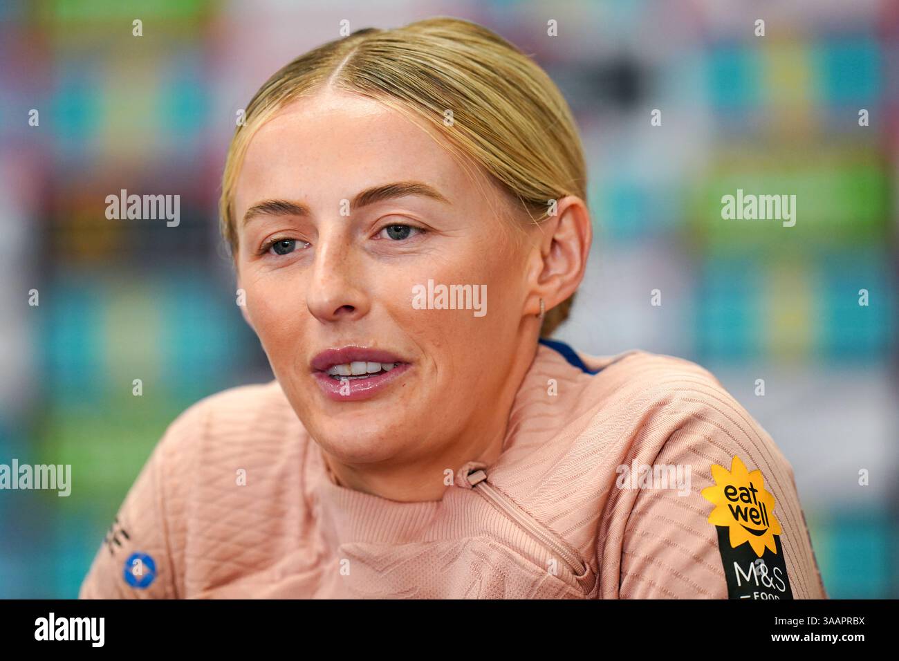 England's Chloe Kelly during a media day at St George's Park, Burton ...