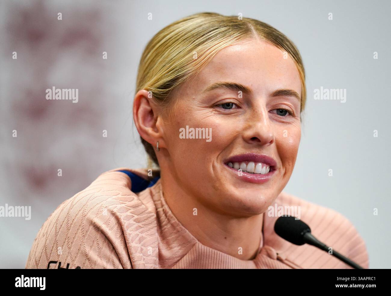 England's Chloe Kelly during a media day at St George's Park, Burton ...