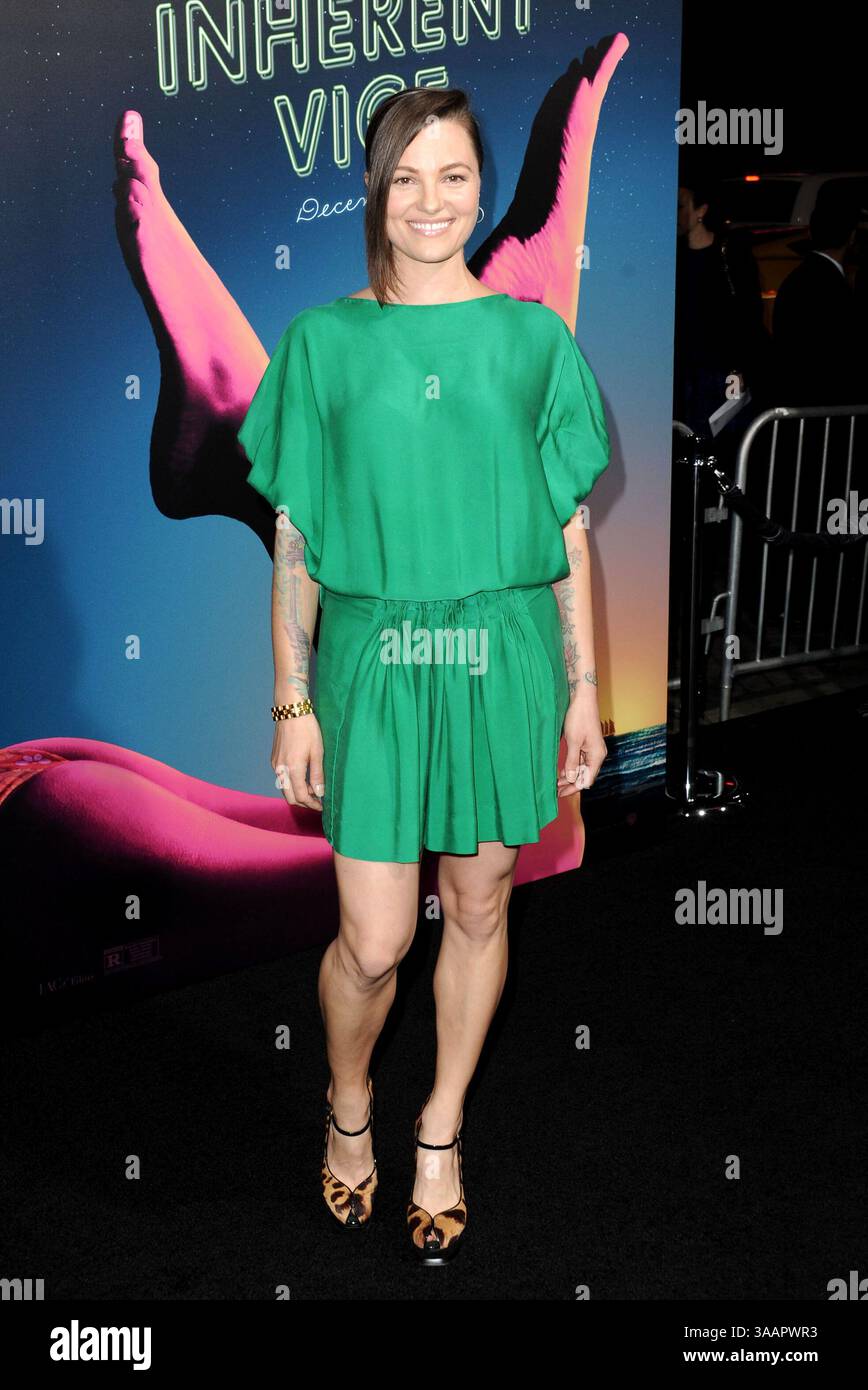 Michelle Sinclair at the premiere of Warner Bros. Pictures' 'Inherent ...