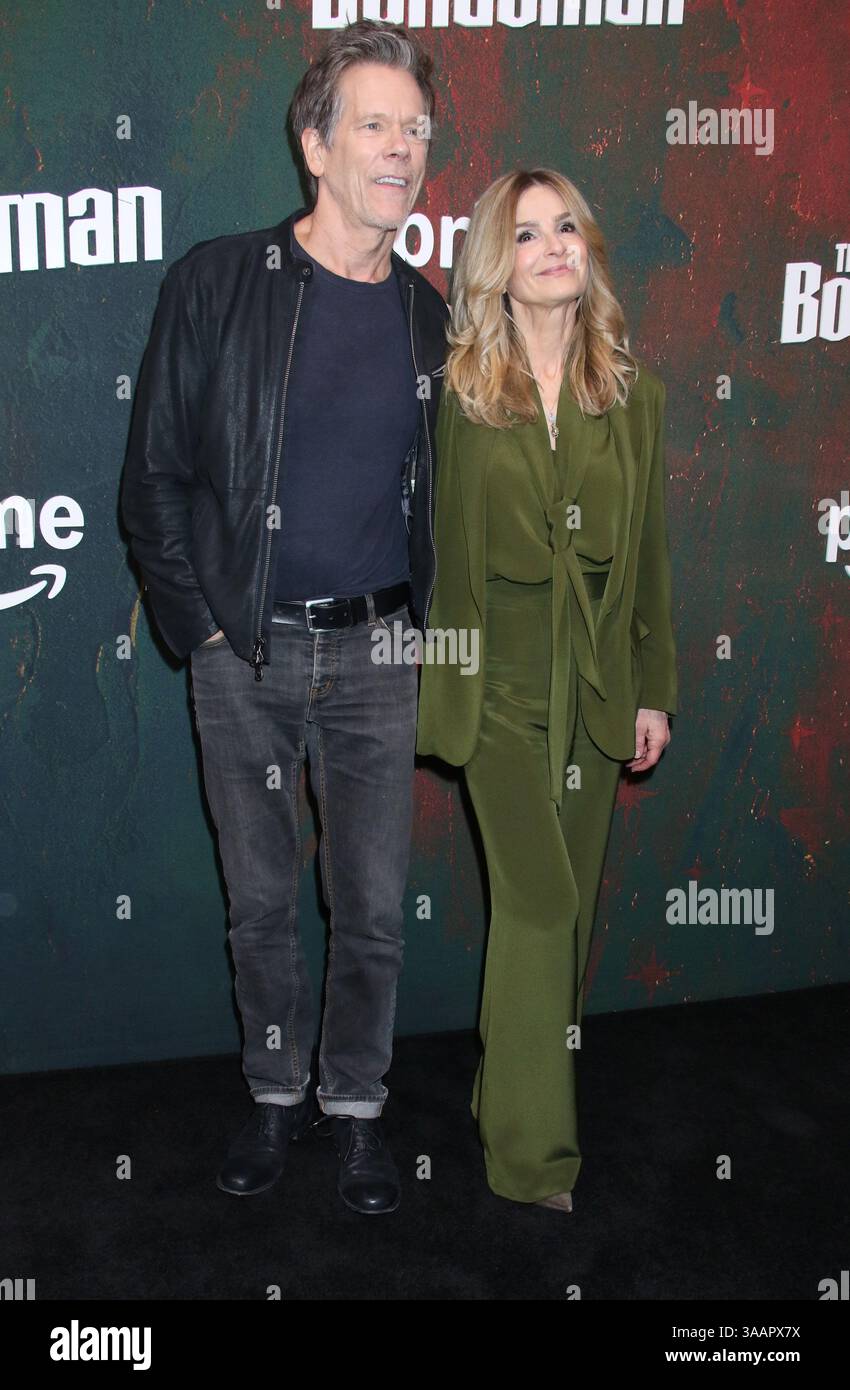 New York, USA. March 31, 2025 Kevin Bacon, Kyra Sedgwick attend Prime ...