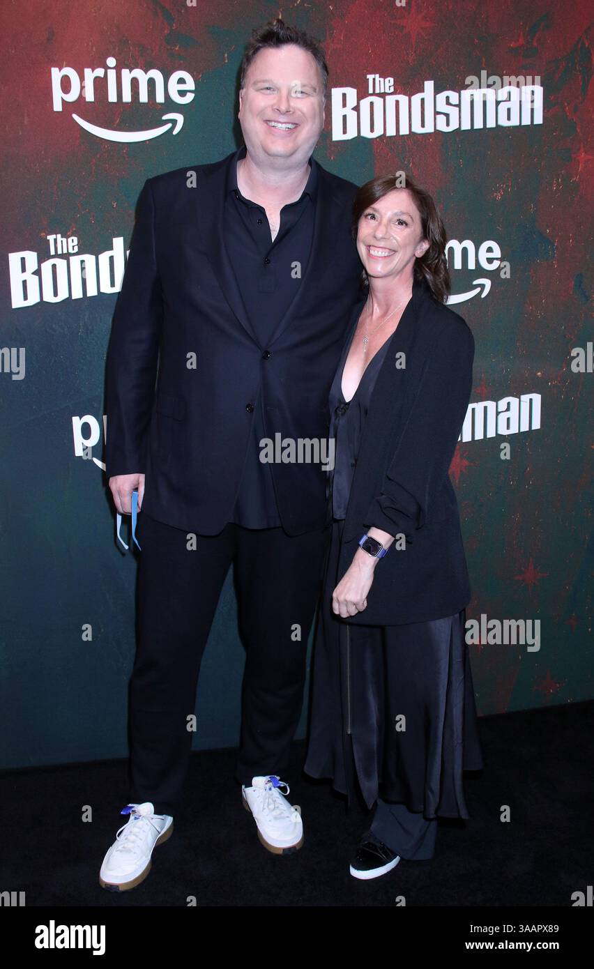 New York, USA. March 31, 2025 Erik Oleson and Abbe Pickelle attend ...