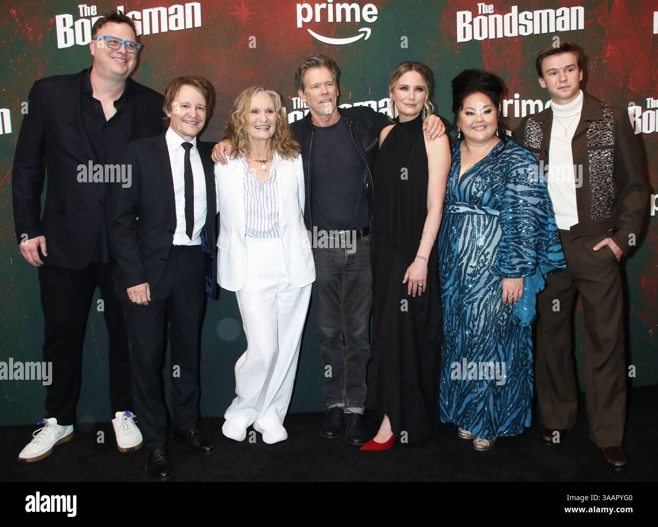 New York, USA. March 31, 2025 Erik Oleson, Damon Herriman, Beth Grant ...
