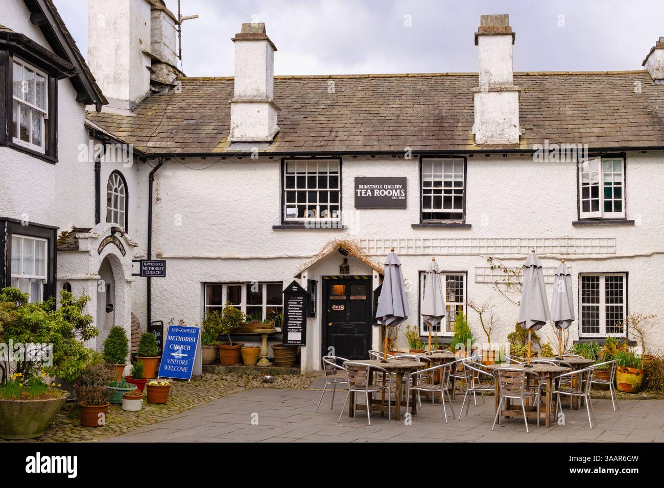 Methodist church and Minstrels Gallery Tea Rooms in Lake District ...