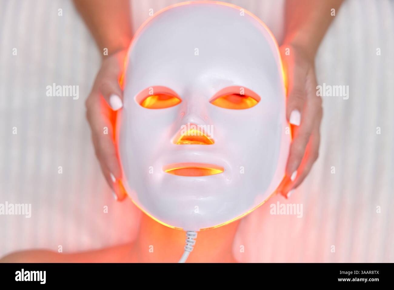 This is a stock image of Here's how LED face masks actually effect your ...
