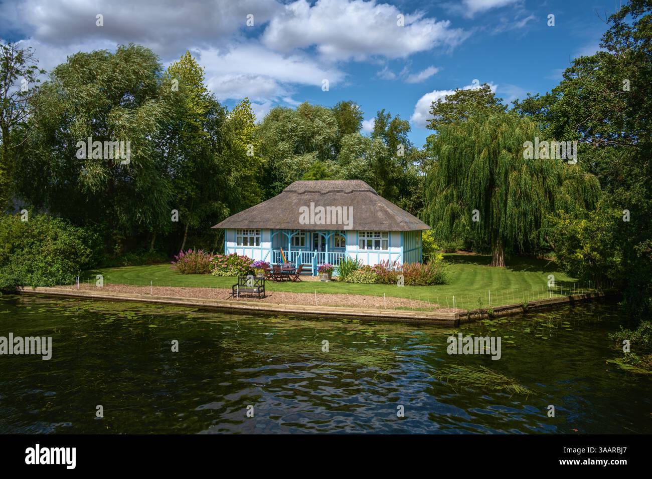 Norfolk Broads, Wroxham, UK Stock Photo - Alamy
