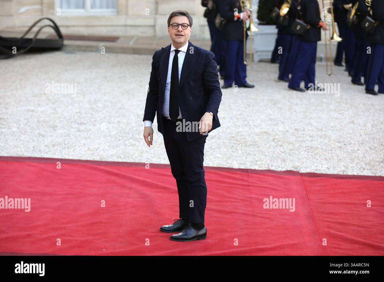 Paris, France on 31 March, 2025, Benoit Payan arrives for a state diner ...
