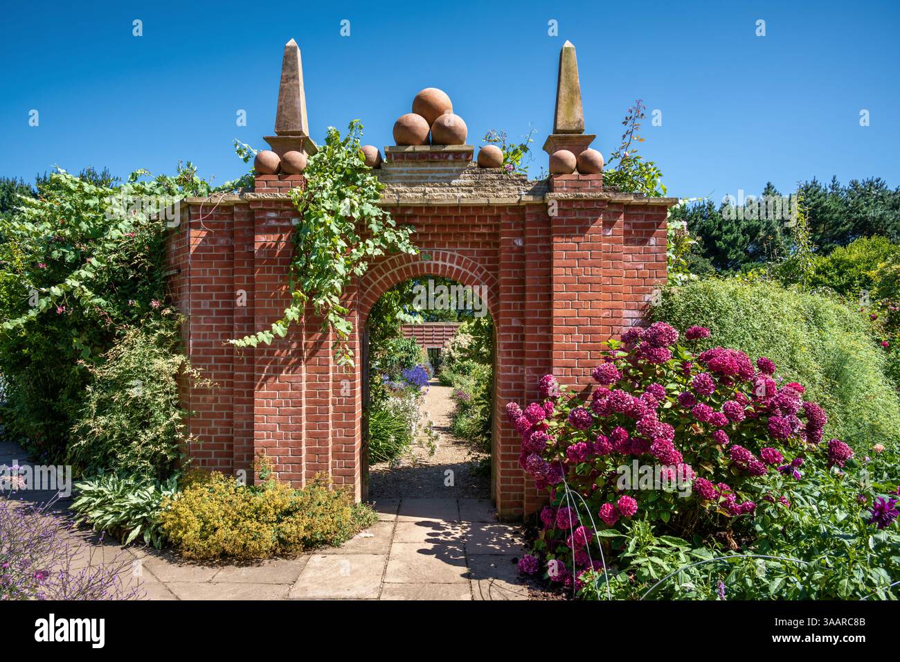 East Ruston Old Vicarage, North Norfolk, UK Stock Photo - Alamy