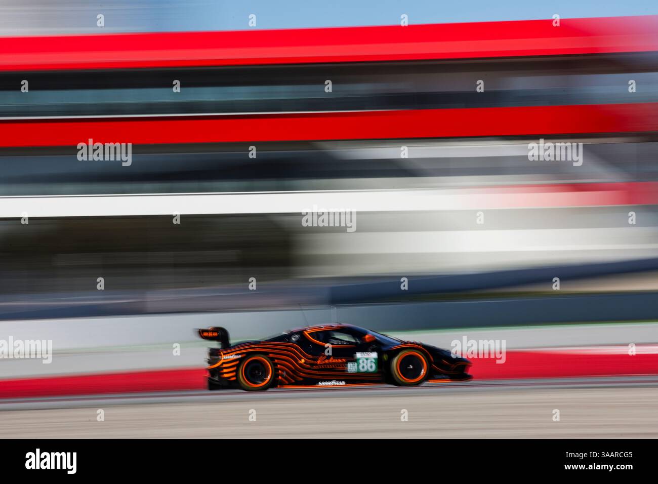 86 WAINWRIGHT Michael (gbr), GR Racing, Ferrari 296 GT3, LMGT3, action ...