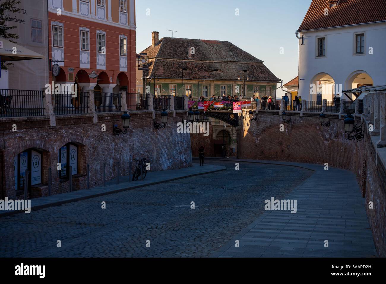 Sibiu, Romania - October 19, 2024: Iron and Folklore: Crossing Sibiu’s ...