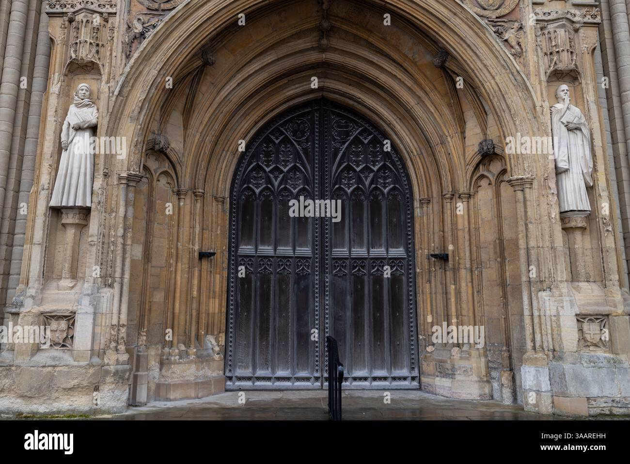 A statue of Julian of Norwich by sculptor David Holgate adorns the ...