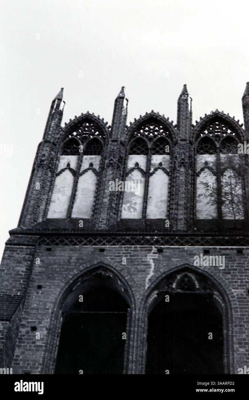 Vintage Black and White Photograph of Architectural Structure Stock ...