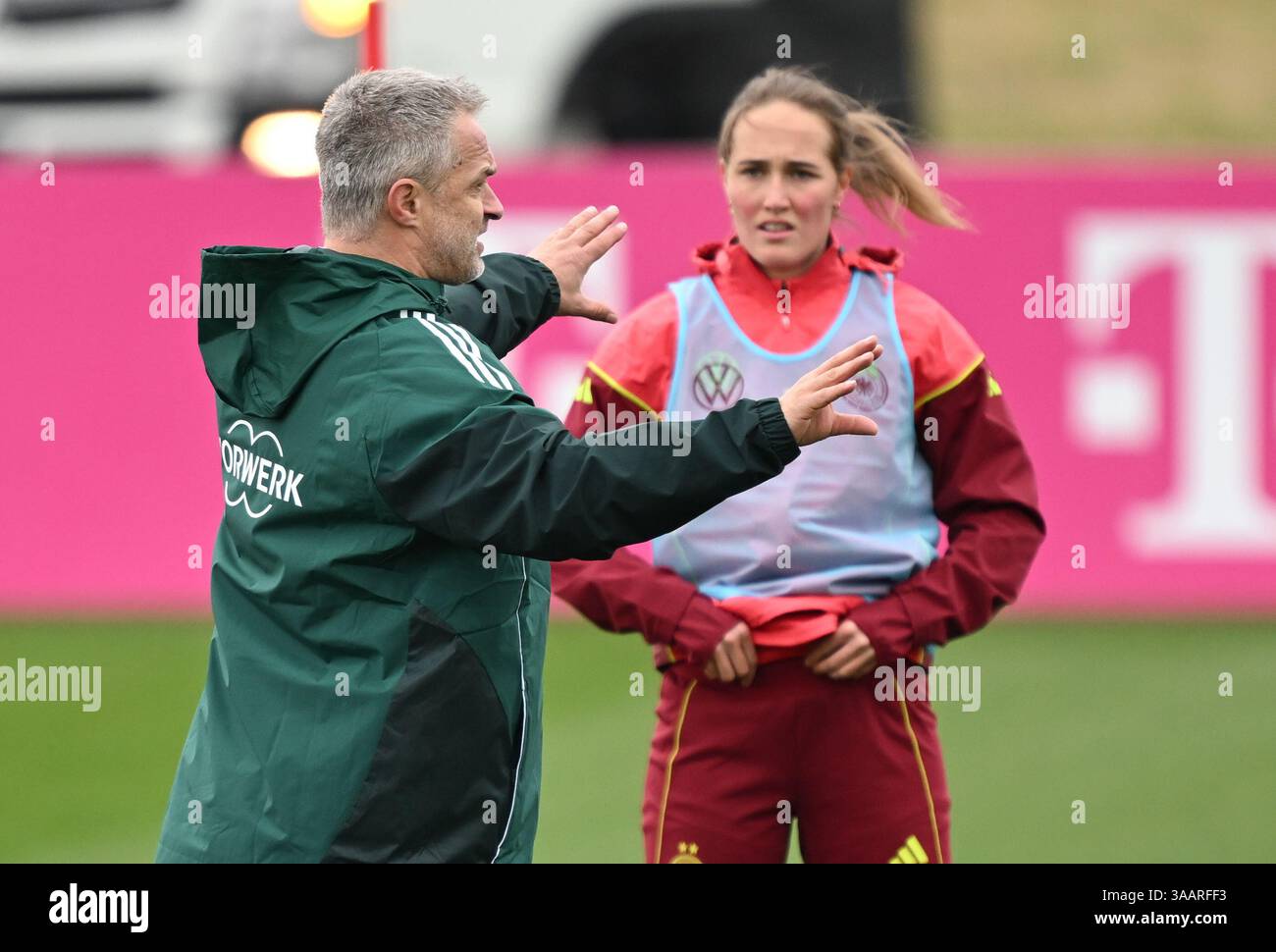 Hesse, Frankfurt, Germany. 01 April 2025, Hesse, Frankfurt/Main: Soccer ...