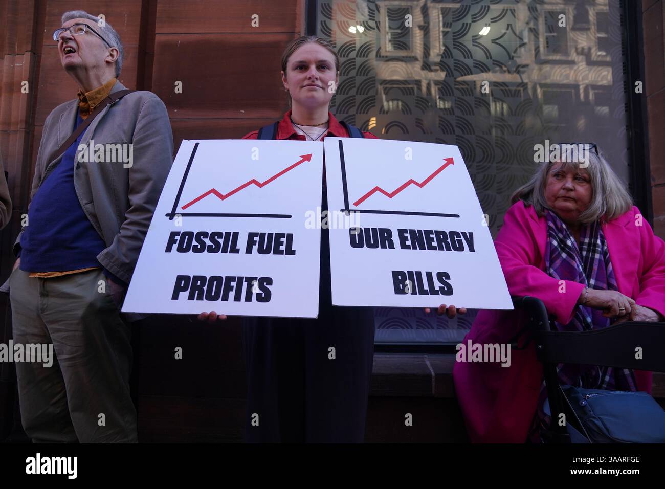 Unite union members take part in national day of action over energy ...