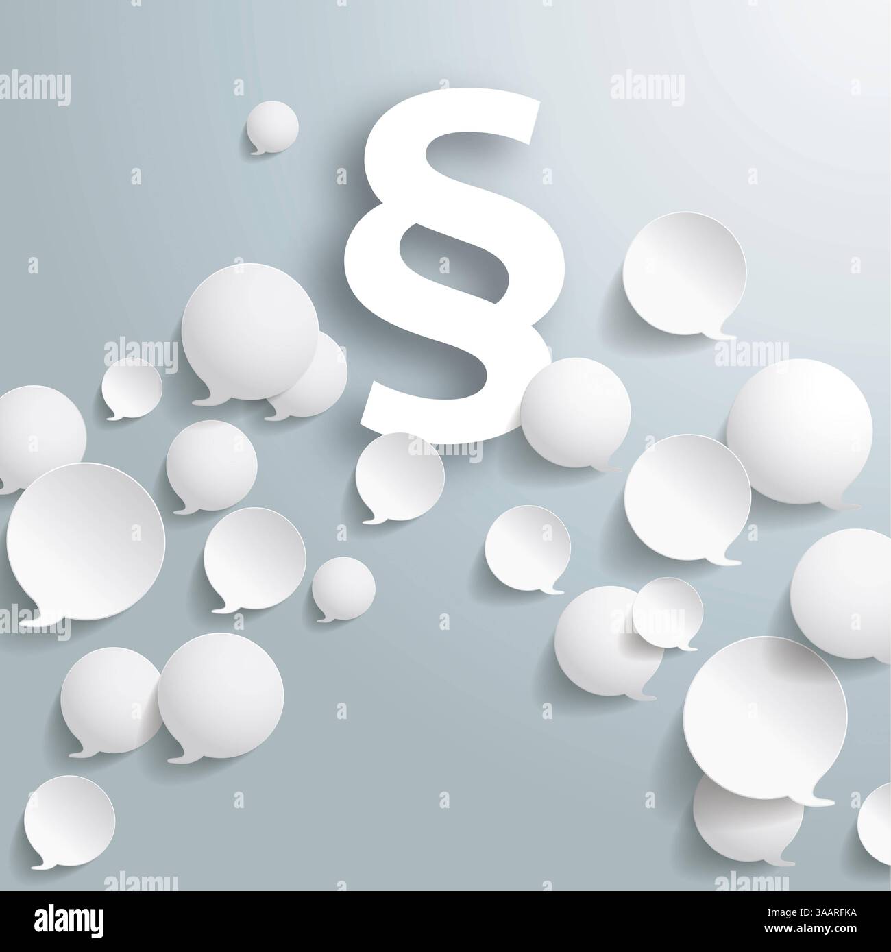 White Round Speech Bubbles Paragraph White speech bubbles with a ...