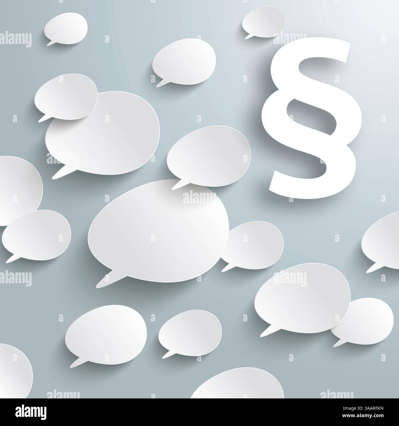 White Speech Bubbles Paragraph White speech bubbles with a white ...