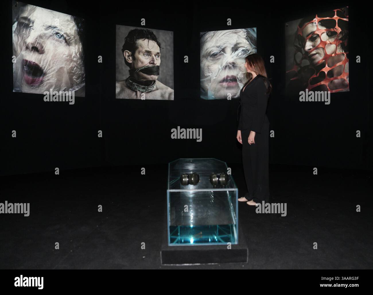 Presentation of Fabrizio Ferri's installation Breath Taking with Susan ...