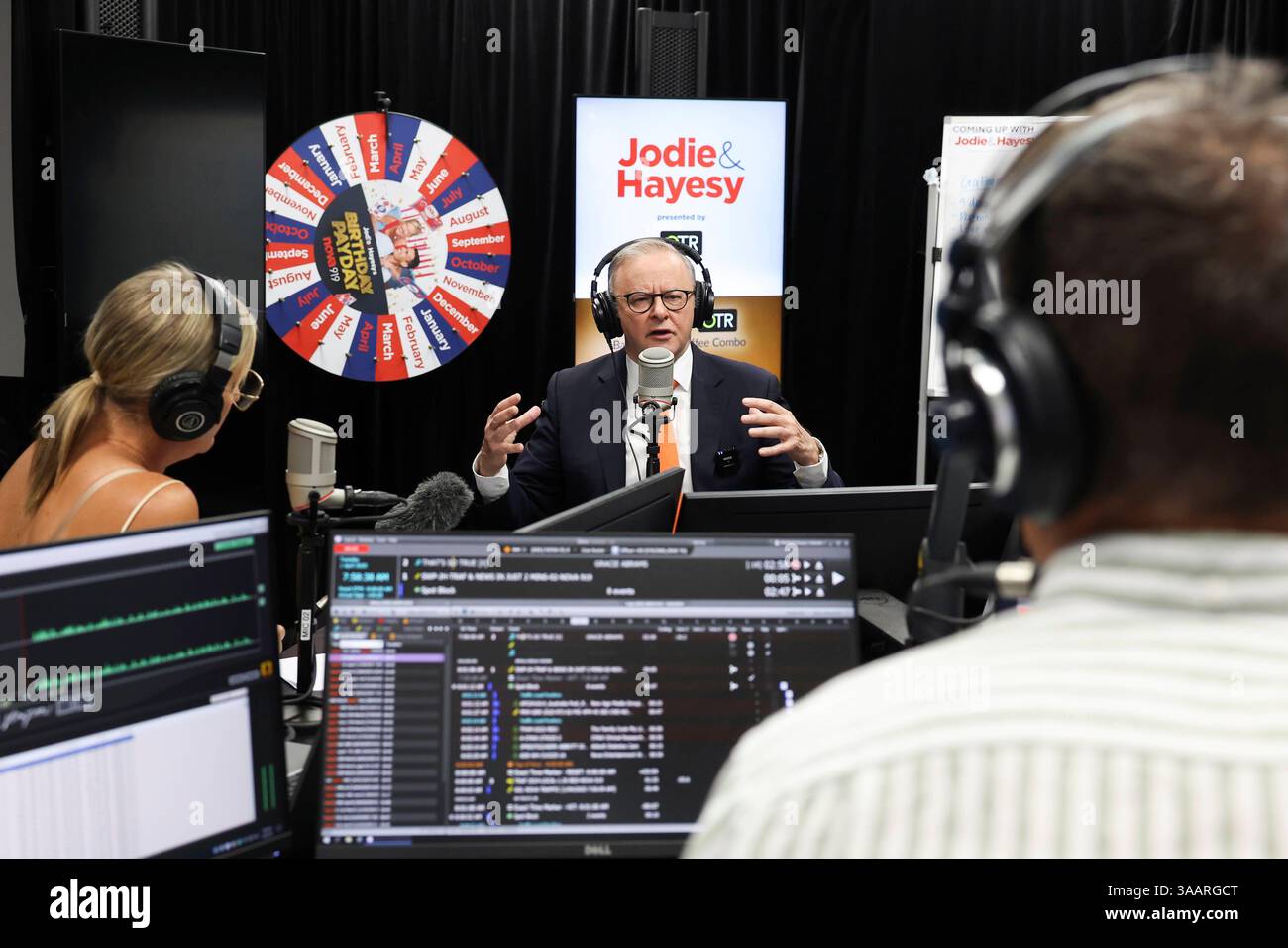 ELECTION25 ANTHONY ALBANESE CAMPAIGN Prime Minister Anthony Albanese at ...