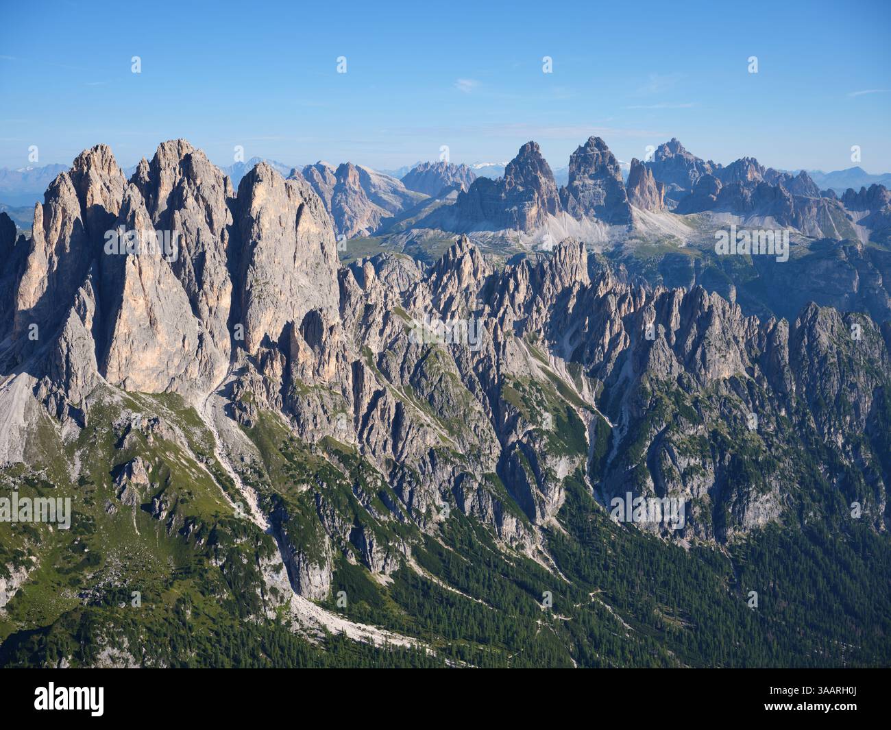 Aerial view cadini di misurina hi-res stock photography and images - Alamy