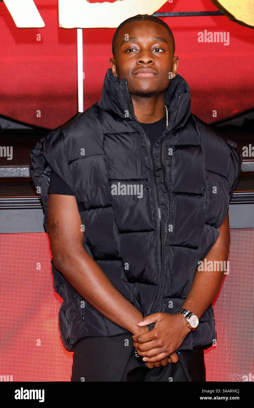 Miles Caton attends Sinners Mexico City Fan Event on March 31, 2025 in ...