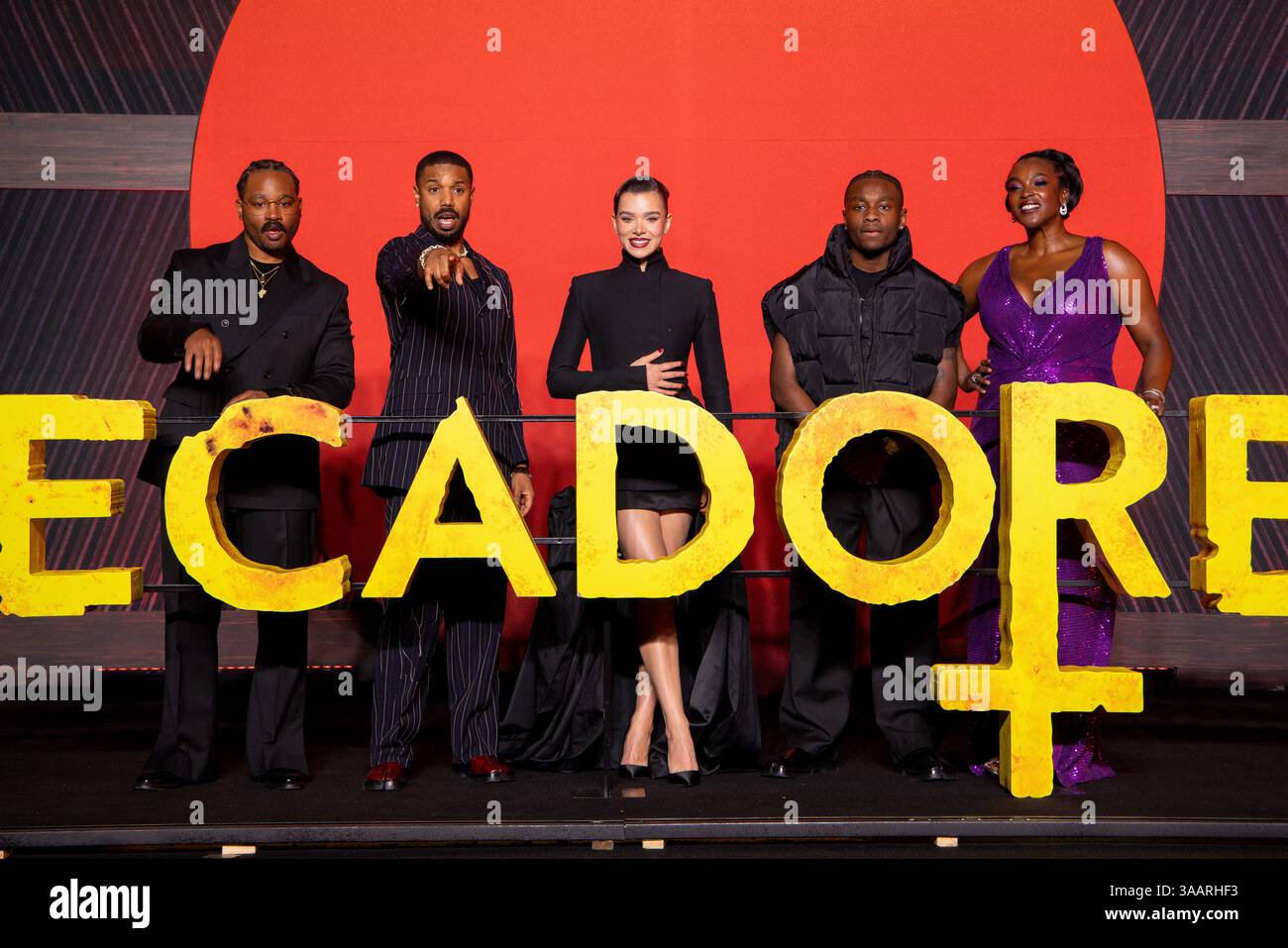 Ryan Coogler, Michael B. Jordan, Hailee Steinfeld, Miles Caton and ...