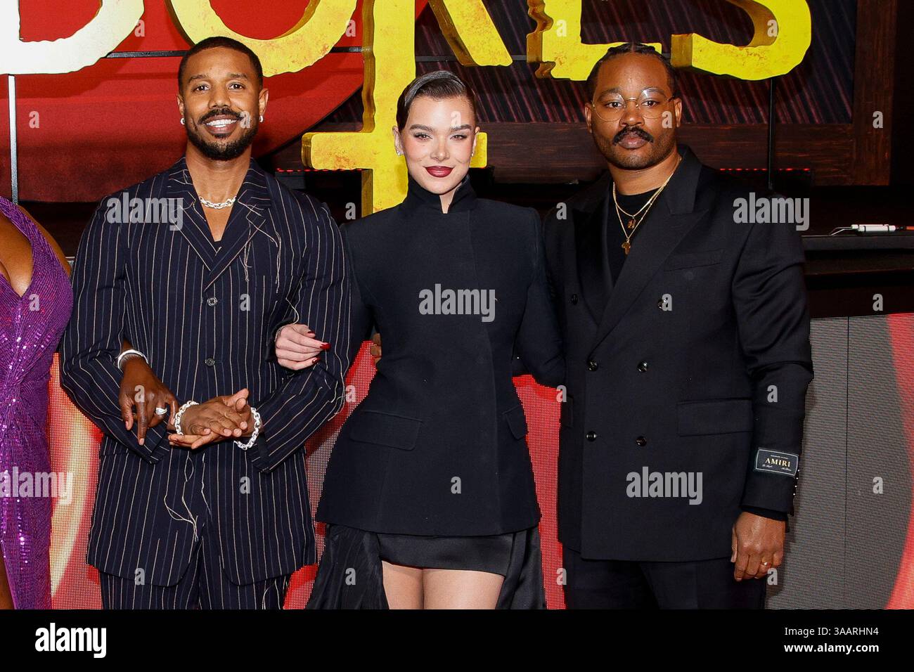 Mexico City, Mx. 31st Mar, 2025. Michael B. Jordan, Hailee Steinfeld ...