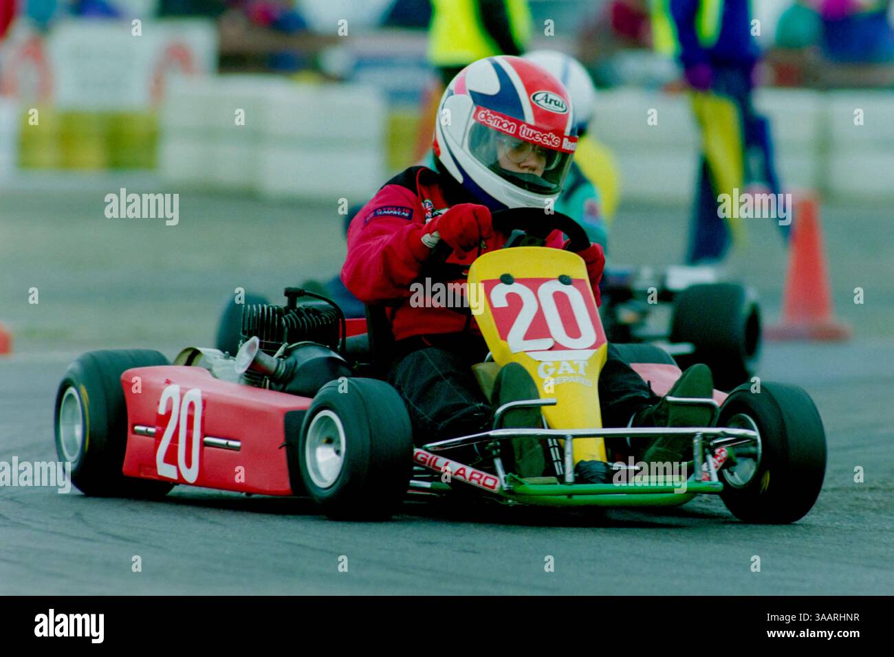 British professional racing driver Katherine Legge who competes mainly ...