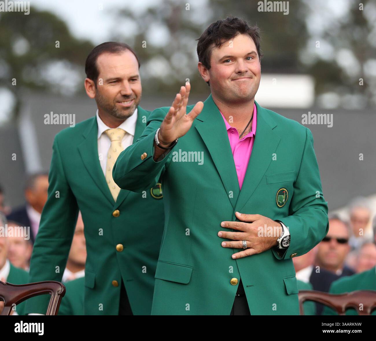 Us masters golf green jacket hi-res stock photography and images - Alamy