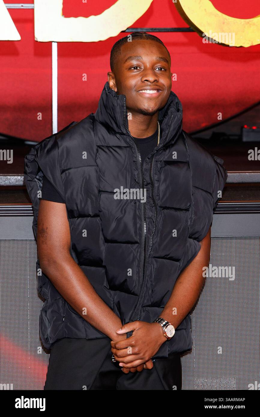 Miles Caton attends Sinners Mexico City Fan Event on March 31, 2025 in ...