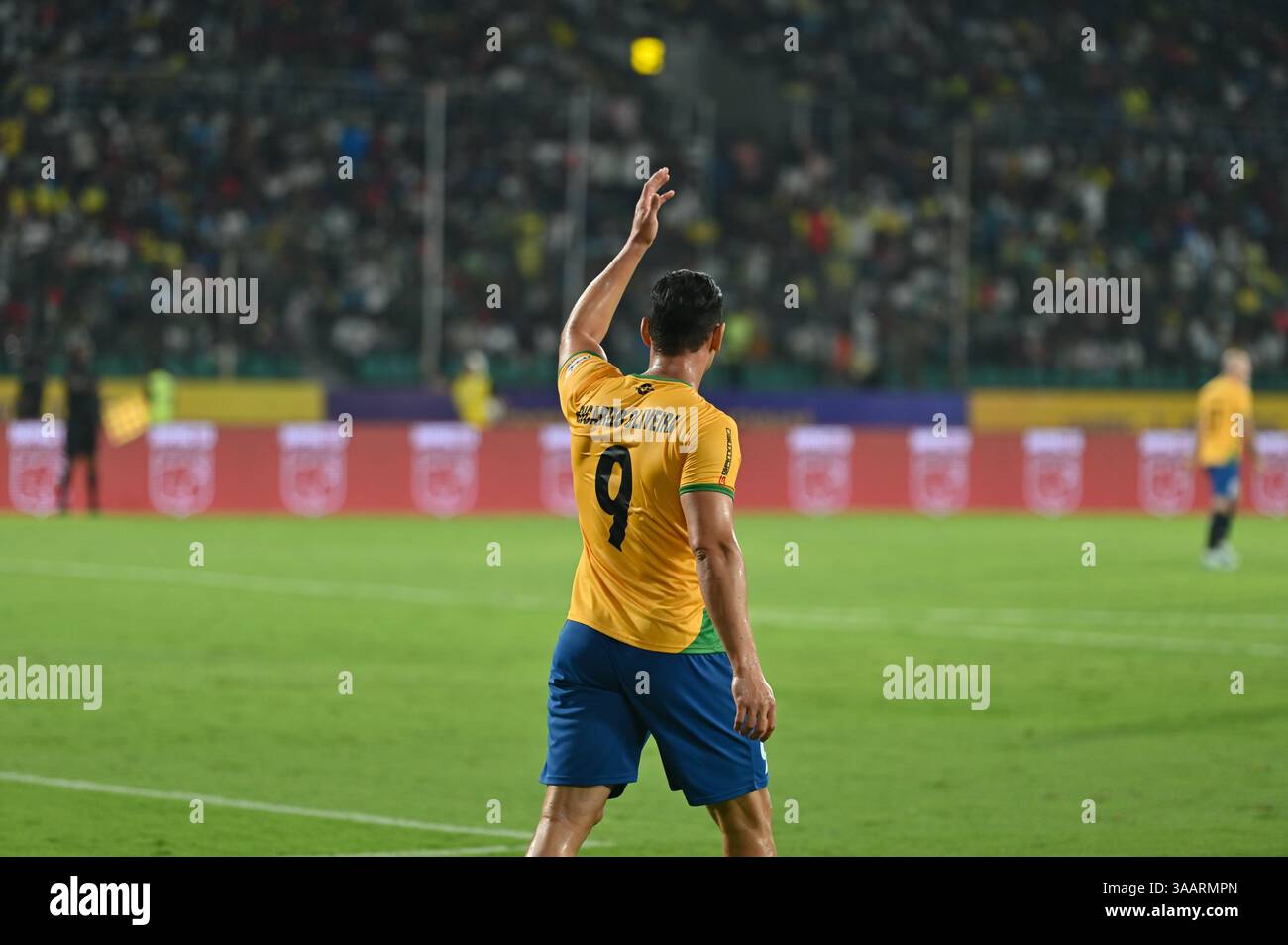 Chennai, India. 30th March, 2025. Brazil Legends Triumph Over India All ...