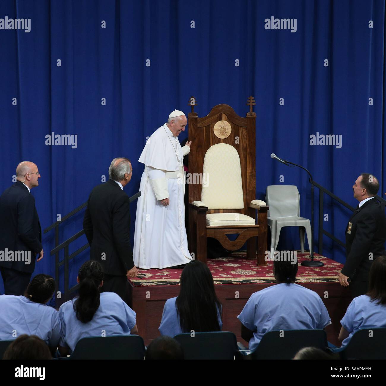 Pope Francis (Jorge Mario Bergoglio)'s apostolic visitation to United ...