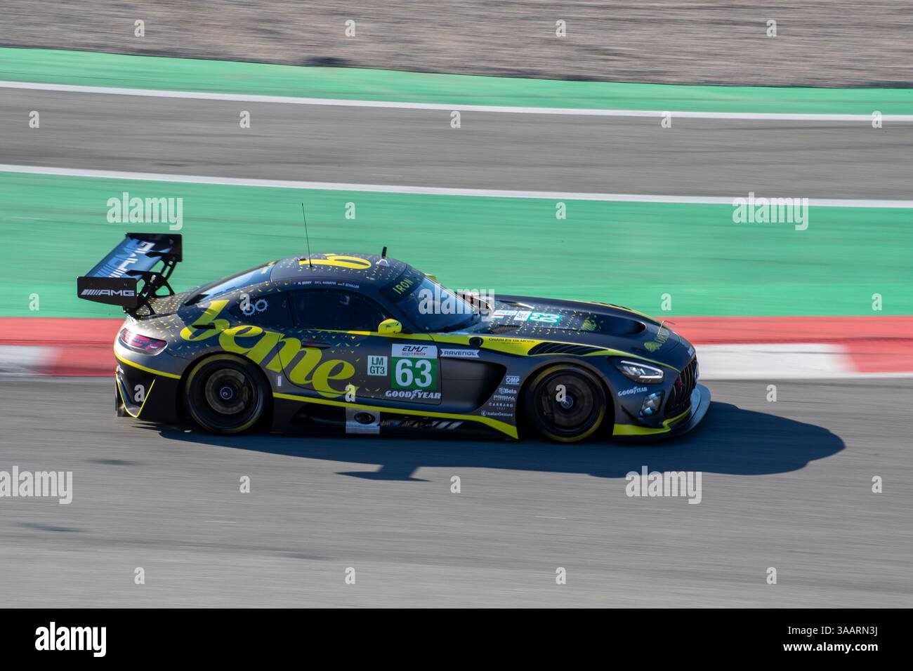 #63 Iron Lynx (ITA) Mercedes-AMG (LMGT3) driven by Fabian Schiller (DEU ...