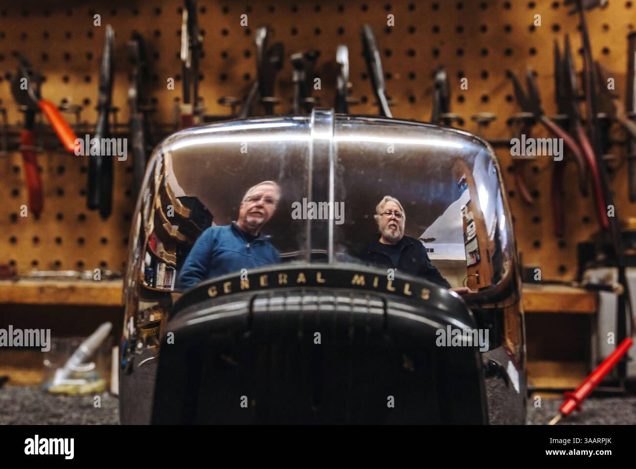 March 20, 2018 - Detroit, MI, USA - McNichols Electric co-owners Dave ...