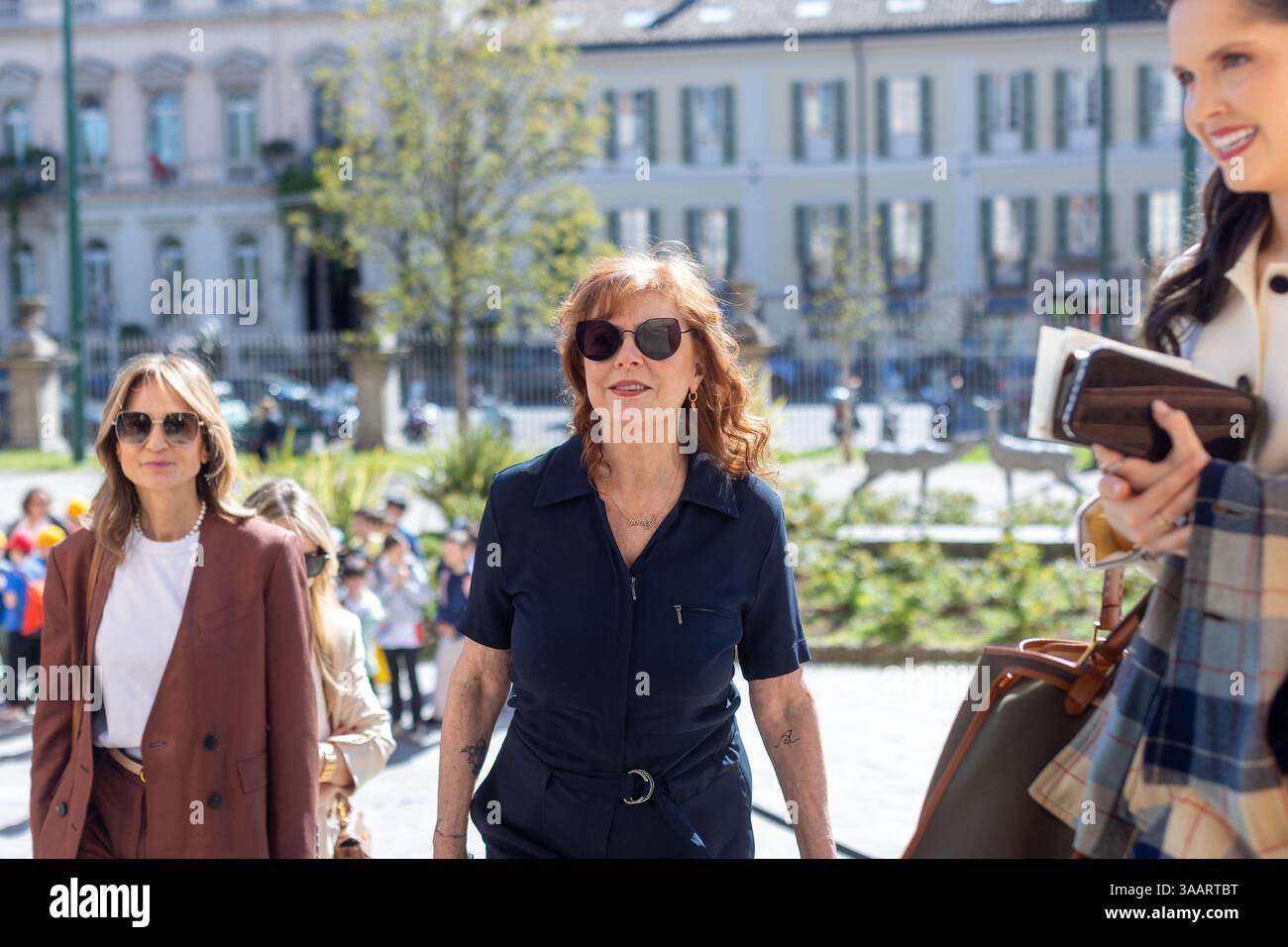 Susan Sarandon alla Presentazione dell'installazione di Fabrizio Ferri ...